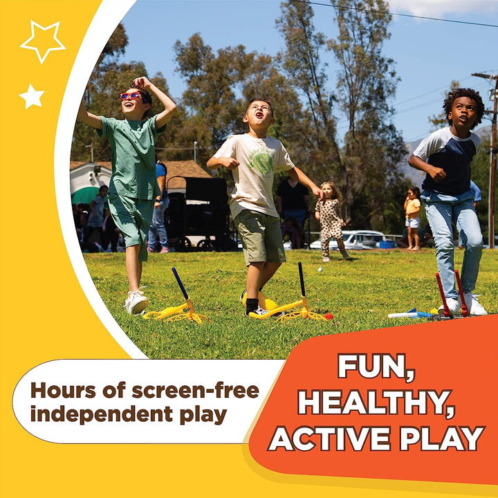 Stomp Rocket Original Jr. Glow Rocket Launcher for Kids - 7 Foam ...